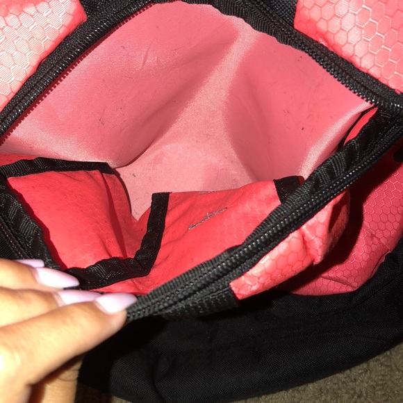 adidas | Bags | Pink And Black Adidas Backpack | Poshmark